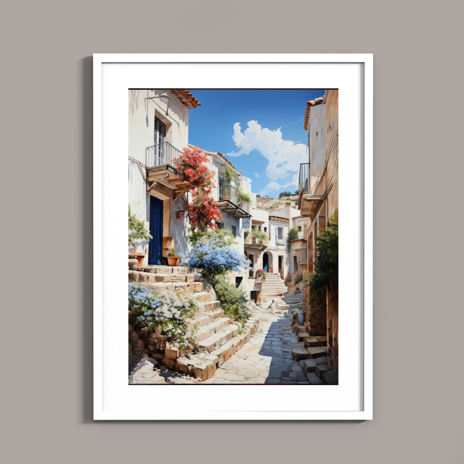Old Town, Crete Island, Greece | Instant Digital Download |printable ...