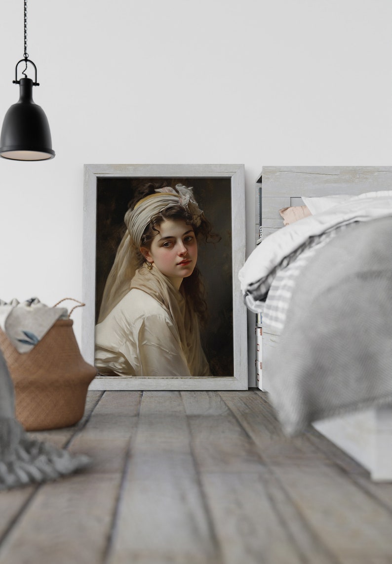 Digital Art: Stunning 19th Century Style Portrait of a Beautiful Girl ...