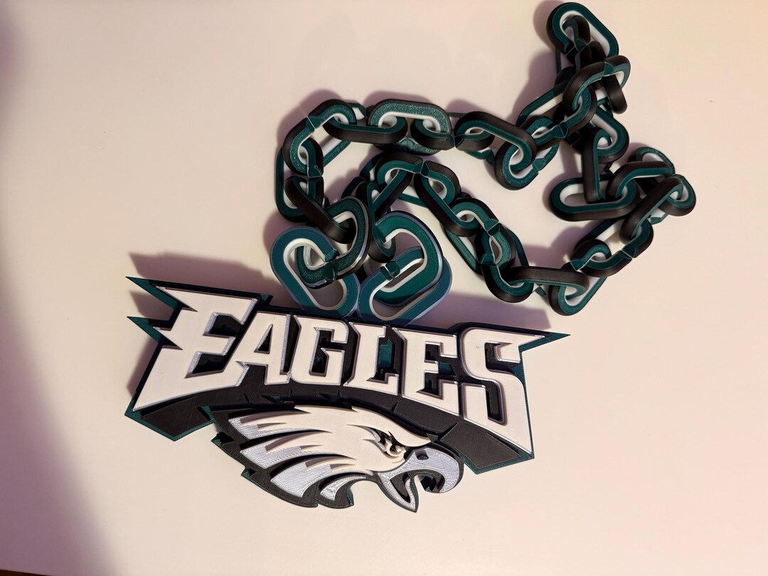 CUSTOM 3D Printed Sports Team Chain - Etsy