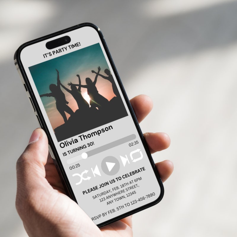 Music Invitations - Etsy