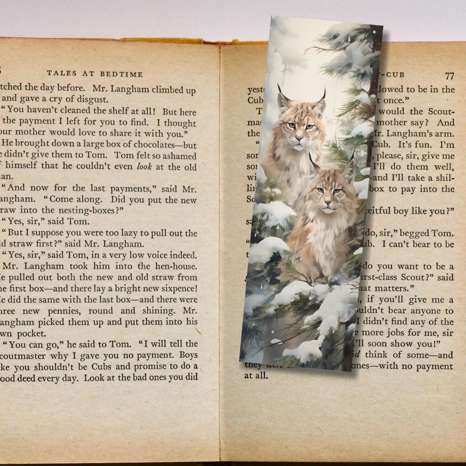 20 Winter Woodland Animal Bookmark, Printable Bookmarks Digital ...