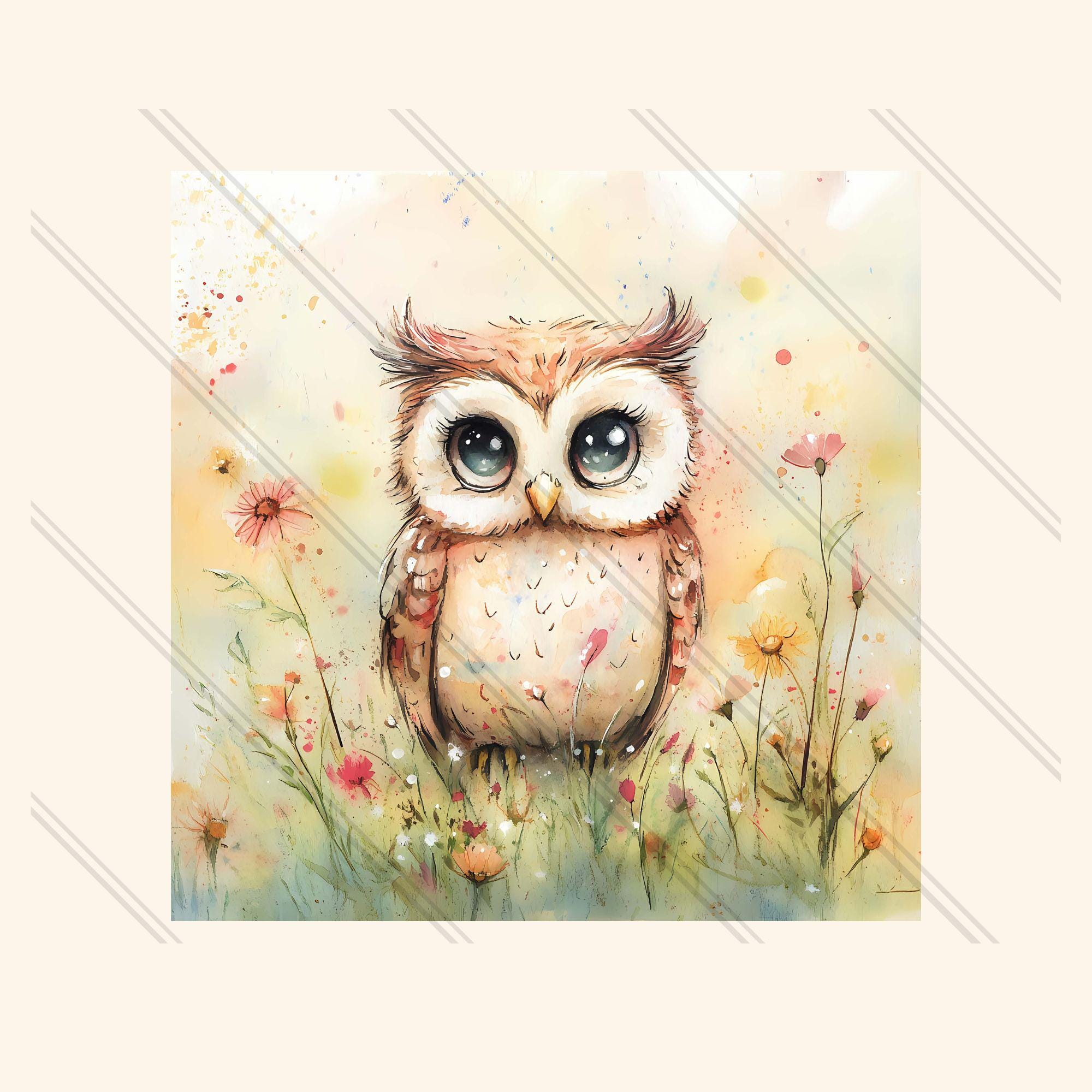 25 Cute Baby Animal Paper Bundle, Enchanted Forest Junk Journal ...