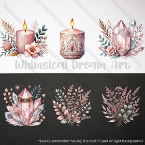 28 Watercolor Boho Witch Clipart, Beautiful Witch Bundle, Watercolour ...