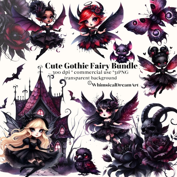 Gothic Fairy Png - Etsy