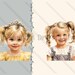 26 PNG Cute Blonde Girls Watercolor Bundle, Little Blonde Girl PNG ...