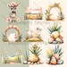 53 Boho Safari Animals Clipart Watercolor Bundle, Jungle Safari PNG ...
