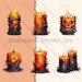 25 Halloween Candle Clip Art Pack, Spooky Clipart, Planner Stickers ...