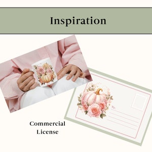 29 Watercolor Pink & Gold Fall Clipart, Dry Flowers, Pumpkins Floral ...