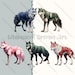 29 Anime Wolf PNG Collection , Wolves Pack, Wolf Clipart Graphics in ...