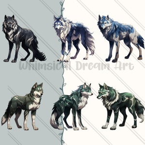 29 Anime Wolf PNG Collection , Wolves Pack, Wolf Clipart Graphics in ...