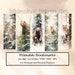 20 Winter Woodland Animal Bookmark, Printable Bookmarks Digital ...