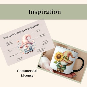 26 Spring Gnomes PNG Bundle Collection, Gardening Gnomes Sublimation ...