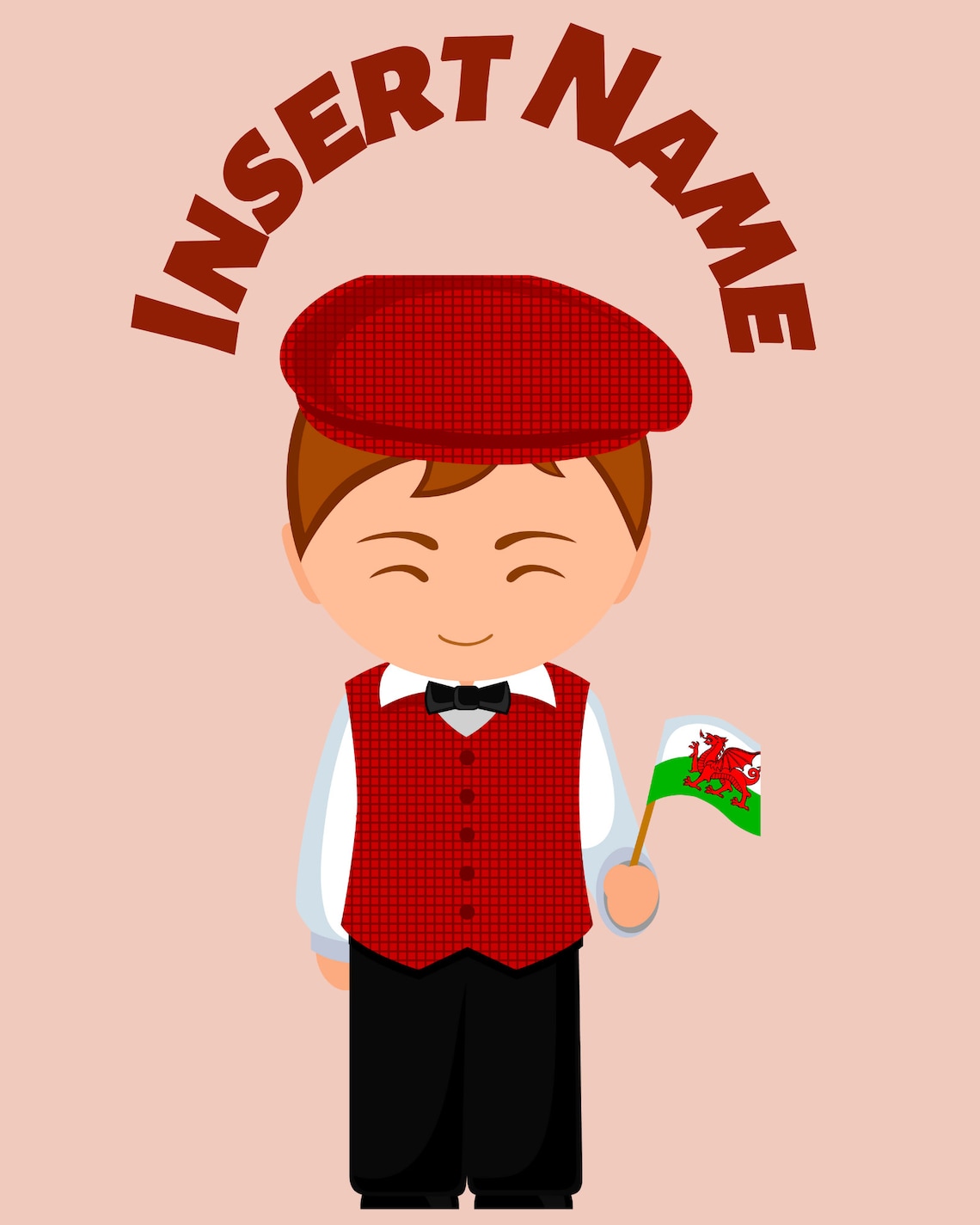 Personalised Welsh Children's Poster Posteri Cymreag - Etsy