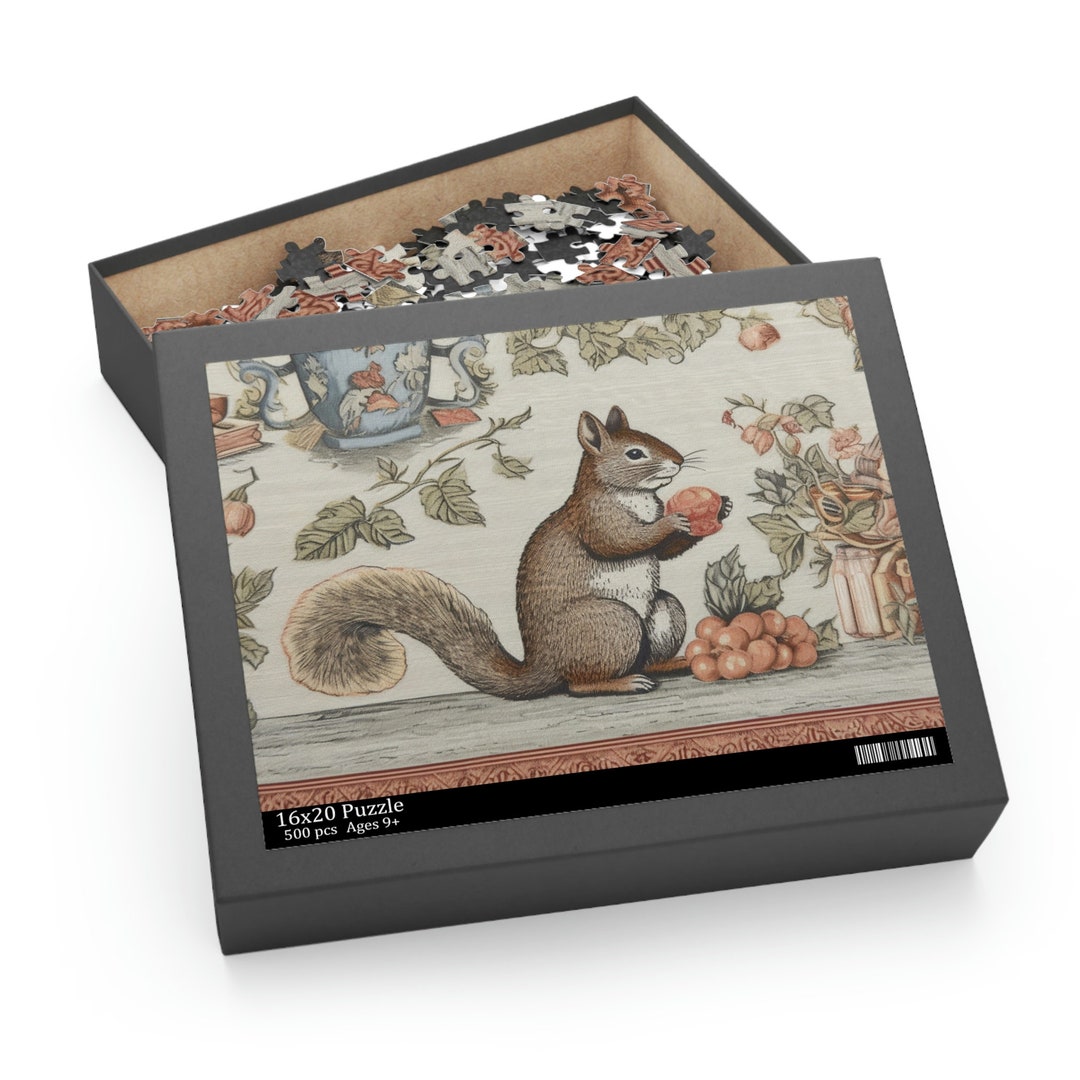 Magical Squirrel Puzzle, 120/252/500-piece, Stockpiling Food ...