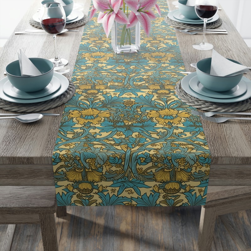 Dining Table Turquoise - Etsy