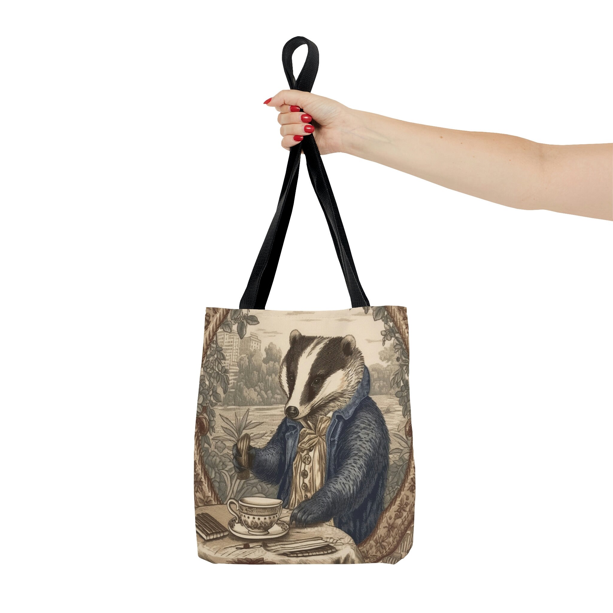 Regal Badger Tote Bag Beach Bag Gift for Her Arts Crafts - Etsy
