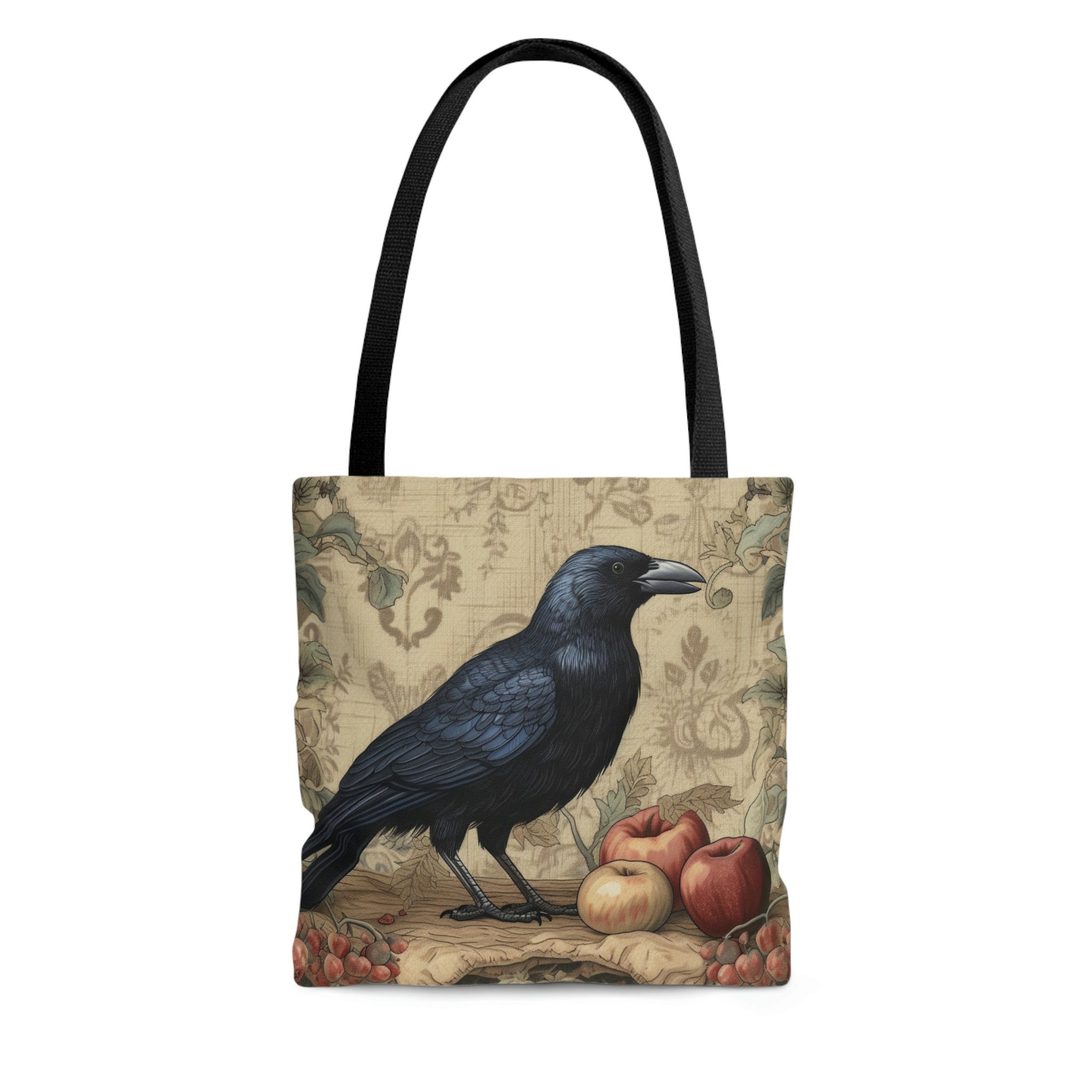 Elegant Crow Tote Bag Beach Bag Gift for Her Arts Crafts - Etsy