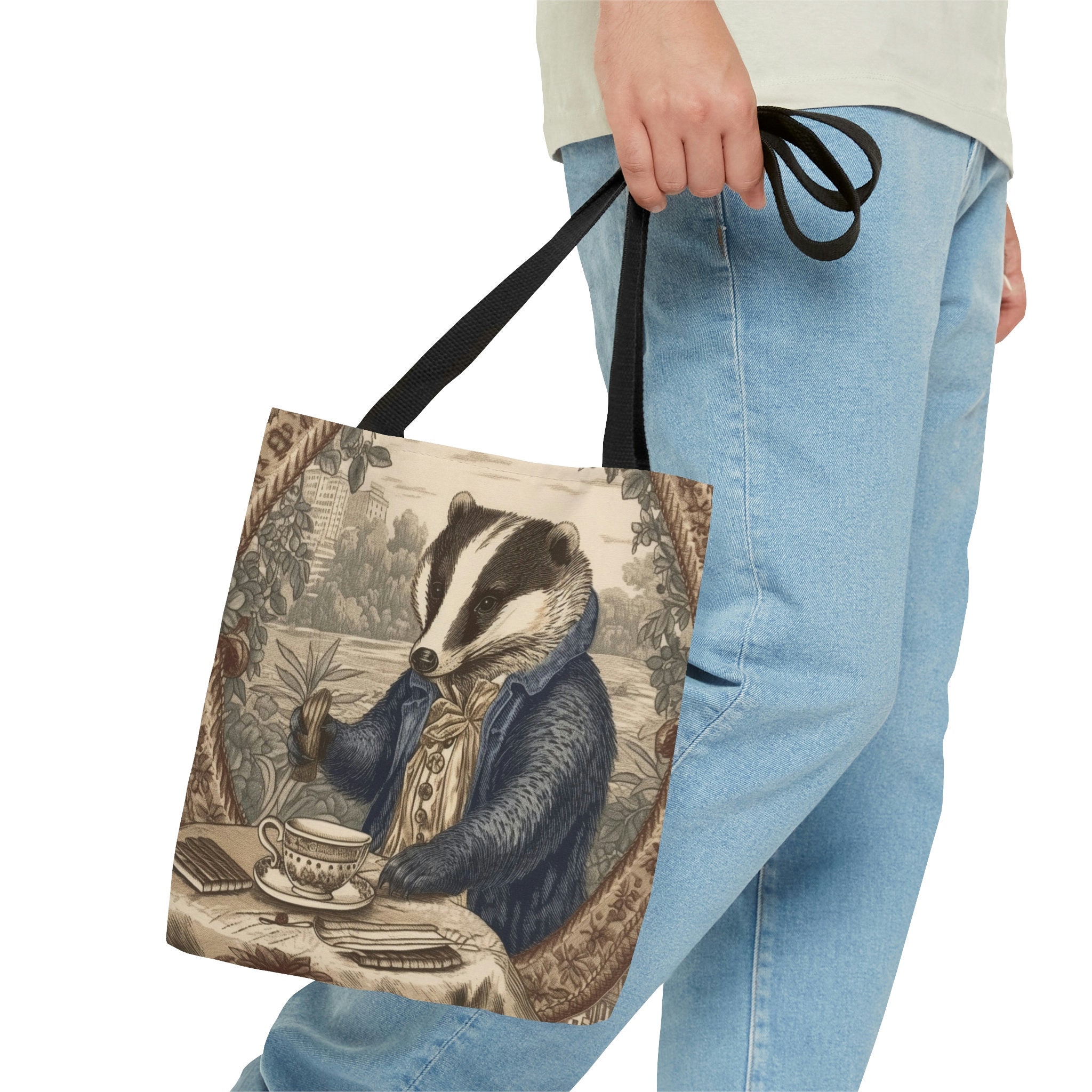 Regal Badger Tote Bag Beach Bag Gift for Her Arts Crafts - Etsy