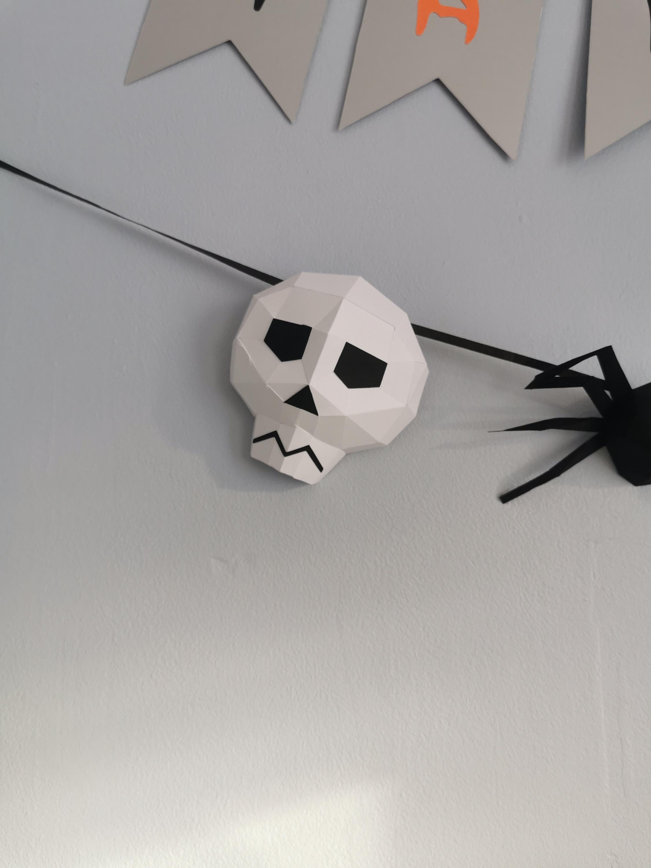 Spooky 3D Halloween Garland Papercraft Bundle - DIY SVG & PDF Templates ...