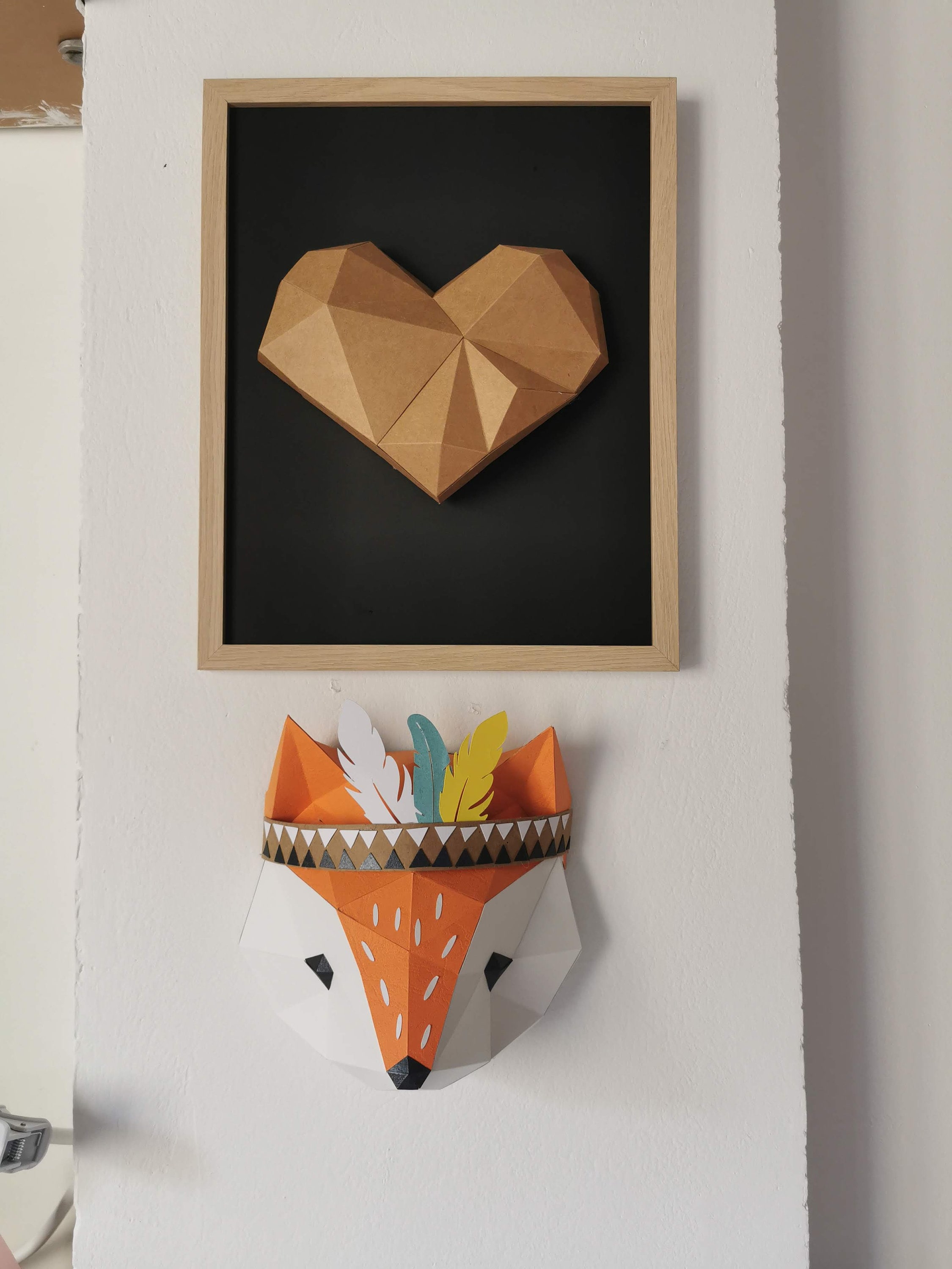 Papercraft Heart 3d Svg Template - Etsy