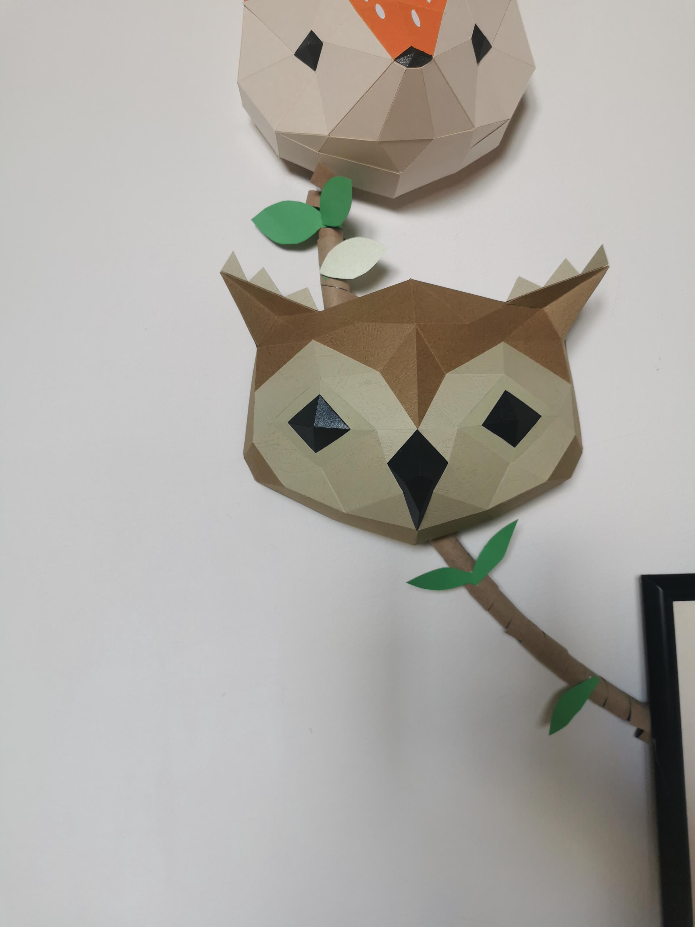 DIY Paper Owl Template Instant Download PDF SVG - Etsy