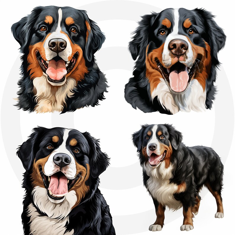 Dog Clipart 490 Images, Watercolor, Watercolor, Dog Breeds, Digital ...