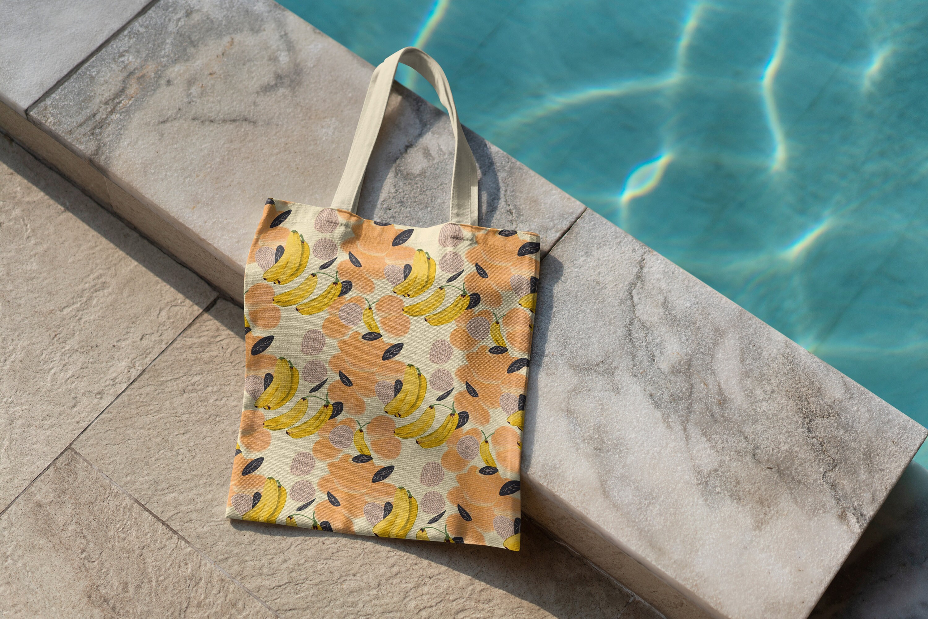 Banana Daze Seamless Pattern, DIGITAL Download, Repeat Pattern, Spring ...