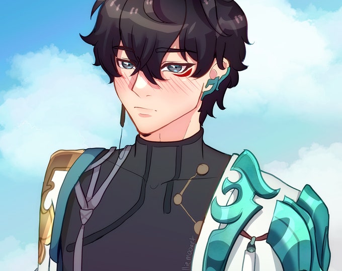 Honkai Star Rail HSR Dan Heng Print 8x10/4x6 - Etsy