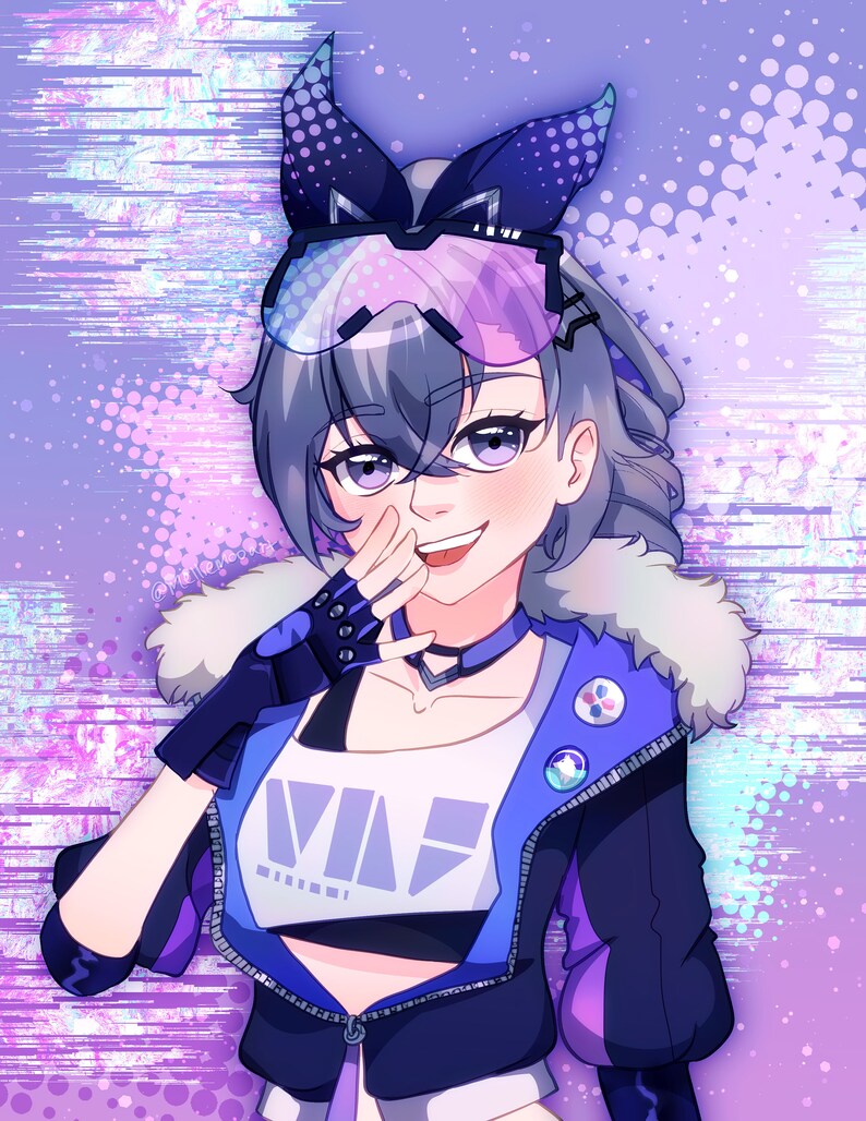 Honkai Star Rail HSR Silver Wolf Print 8x10/4x6 - Etsy