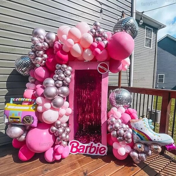 Barbie Themed Balloon Arch - Etsy