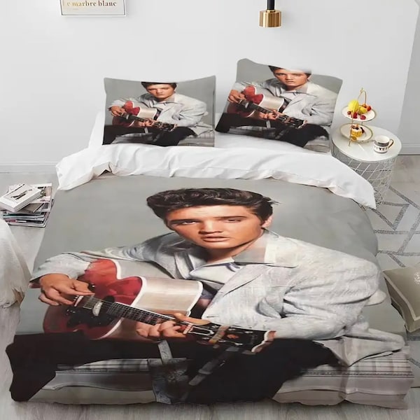 Elvis Presley Bedding Set - Etsy