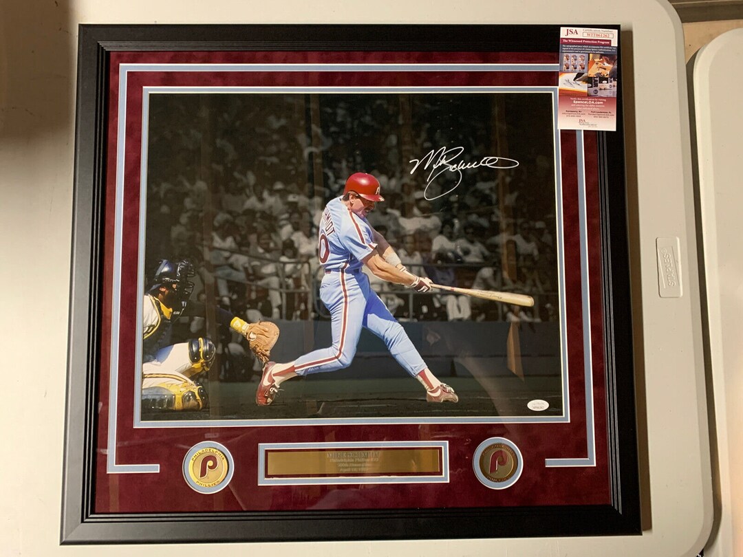 Mike Schmidt Autograph Signed Philadelphia Phillies 500th Home Run ...