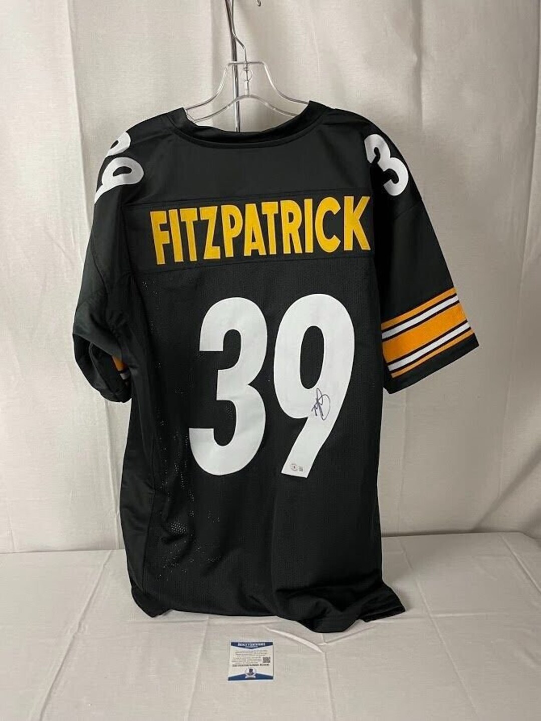 Minkah Fitzpatrick Signed Autograph Pittsburgh Steelers Custom Jersey ...
