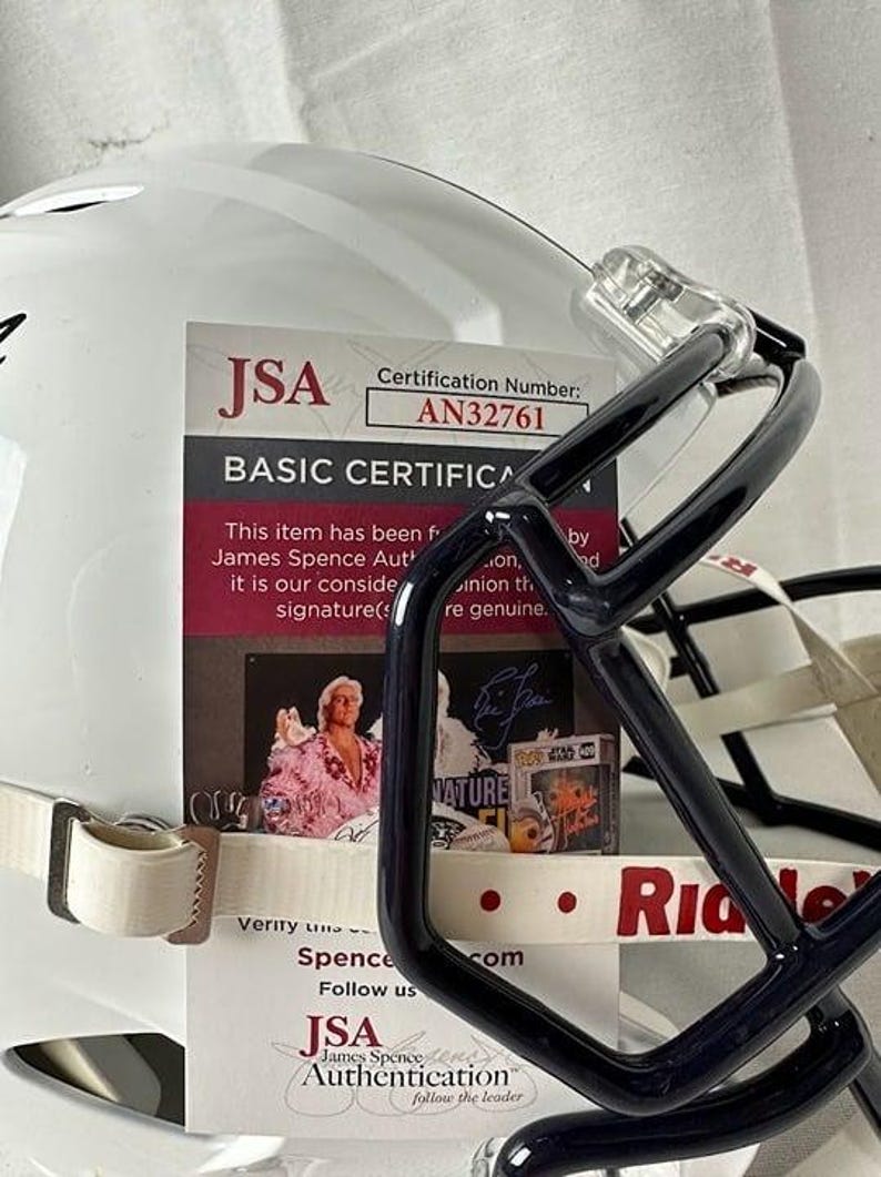 Drew Allar Signed "we Are Penn State" Autographed Full Size Rep Helmet ...