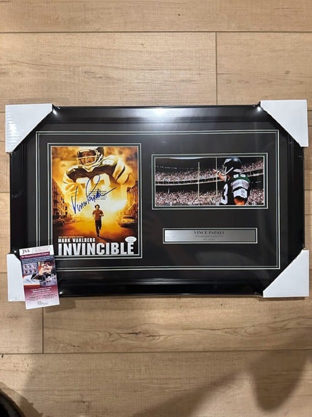 Vince Papale Signed Autographed Invincible Eagles 8x10 Photo Collage ...