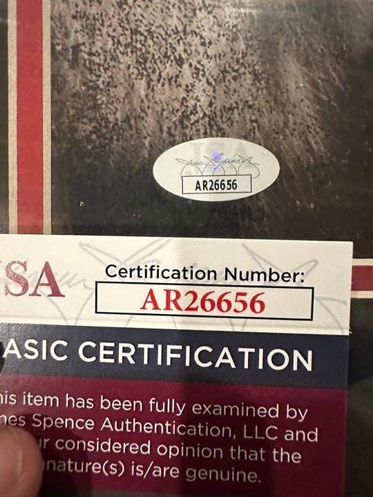 Curtis "50 Cent" Jackson Signed Autographed 12x12 Album Insert Framed ...