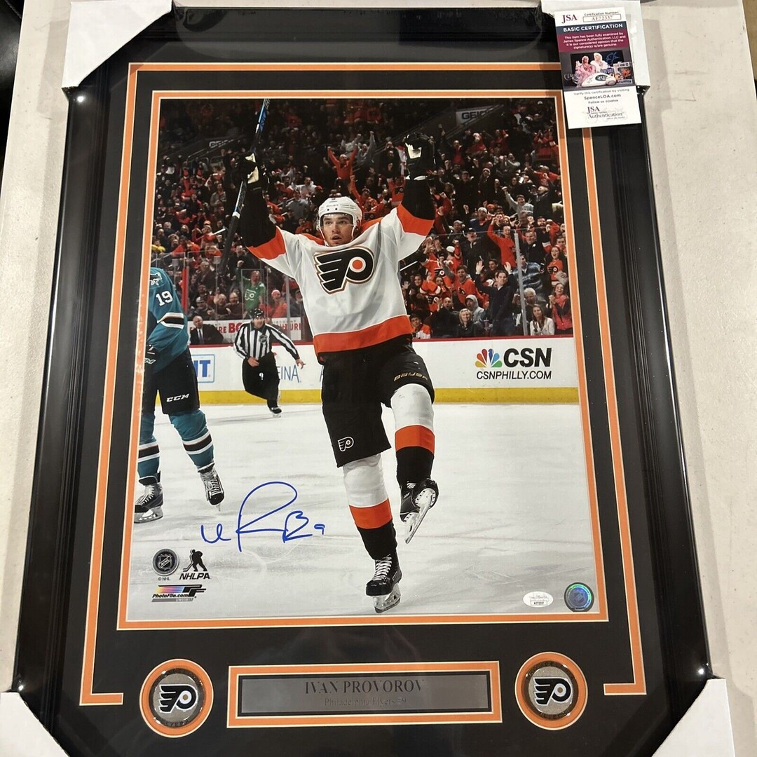 Ivan Provorov Autograph Signed Philadelphia Flyers 16x20 Photo Framed ...