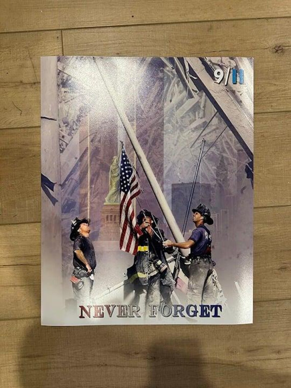 9/11 Never Forget Memorial 16x20 Photo NYFD - Etsy