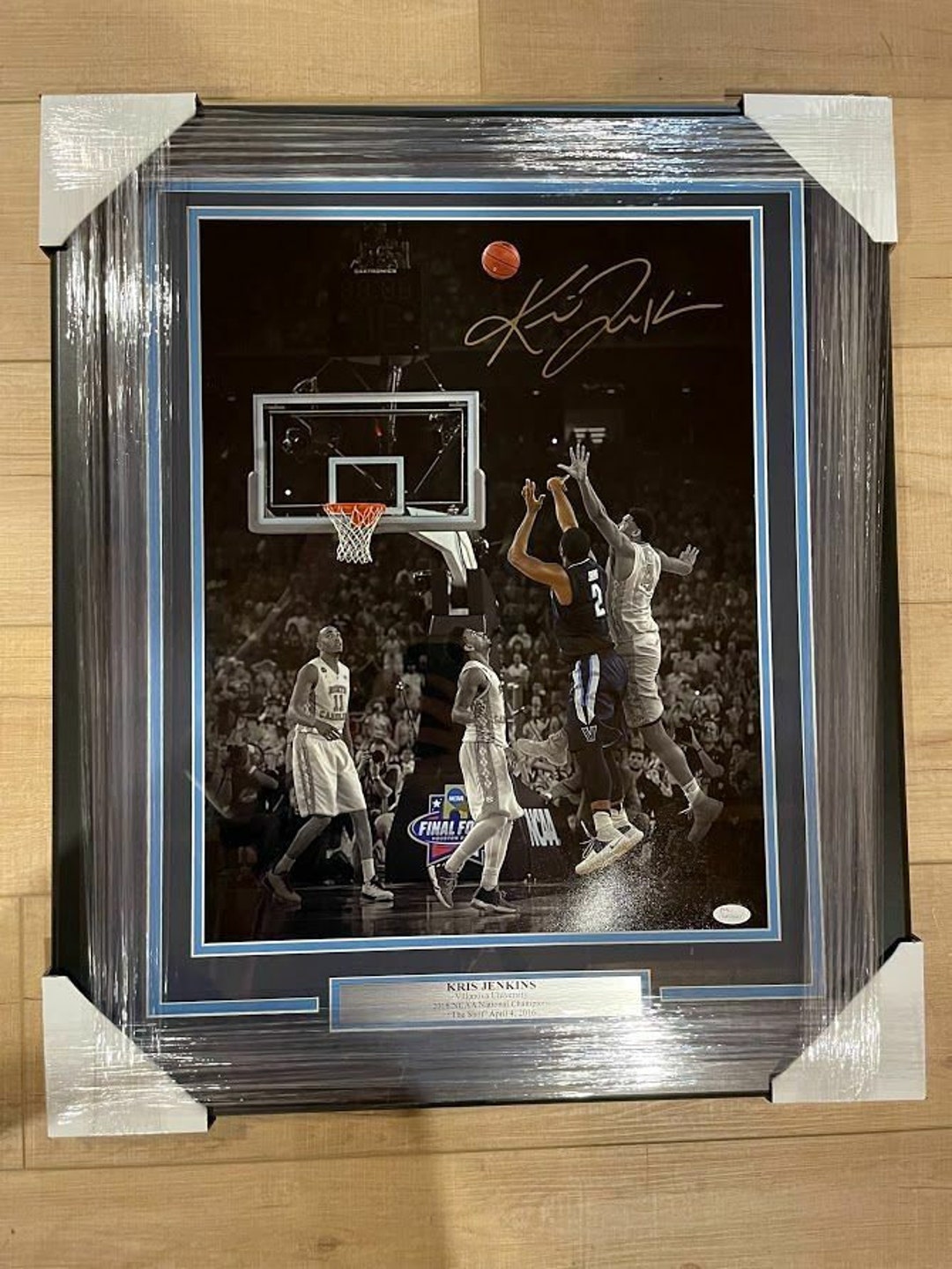 Kris Jenkins Signed Autographed "the Shot" Villanova Wildcats 16x20 ...