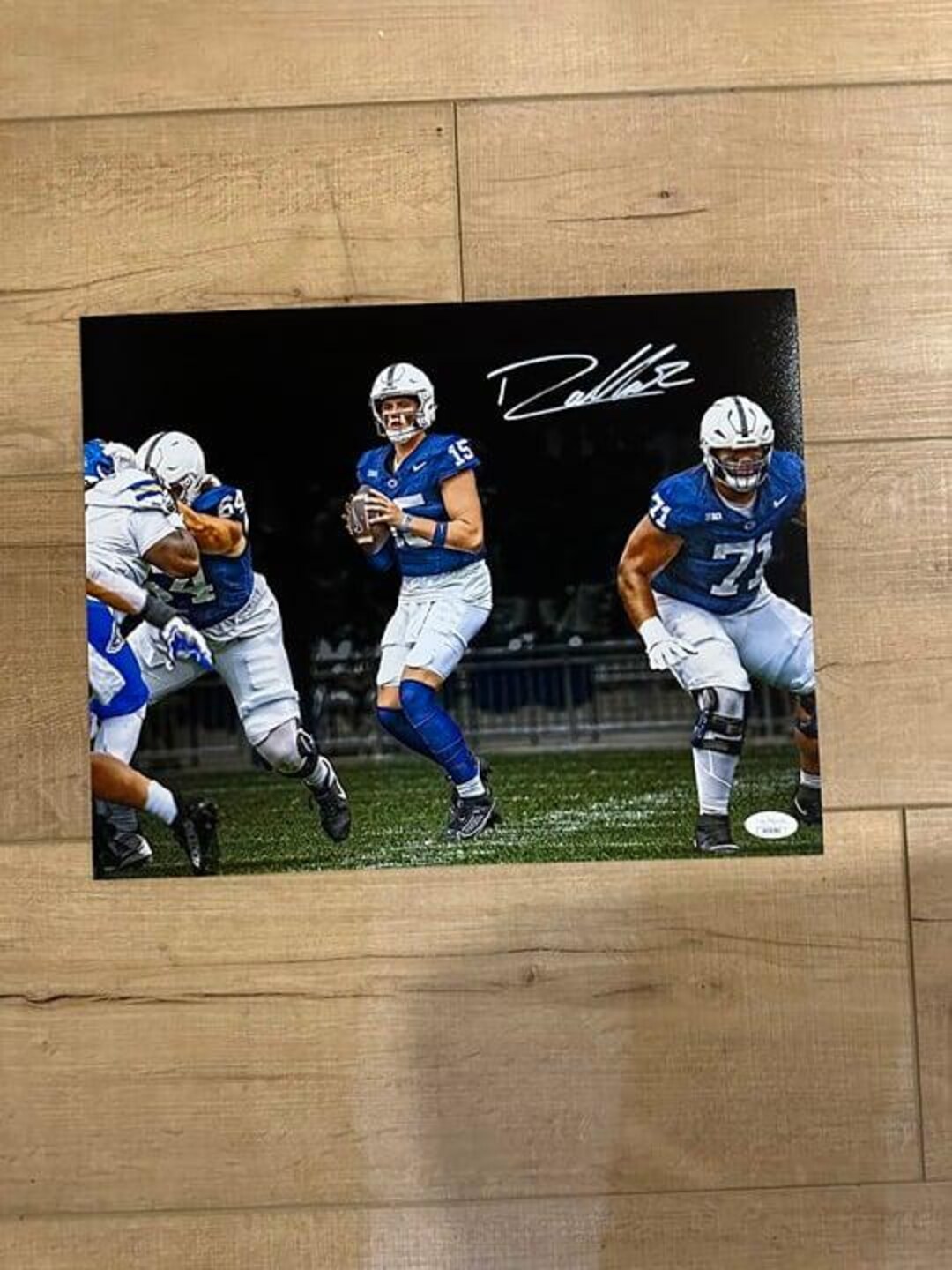 Drew Allar Signed Autographed Penn State Nittany Lions Football 11x14 ...