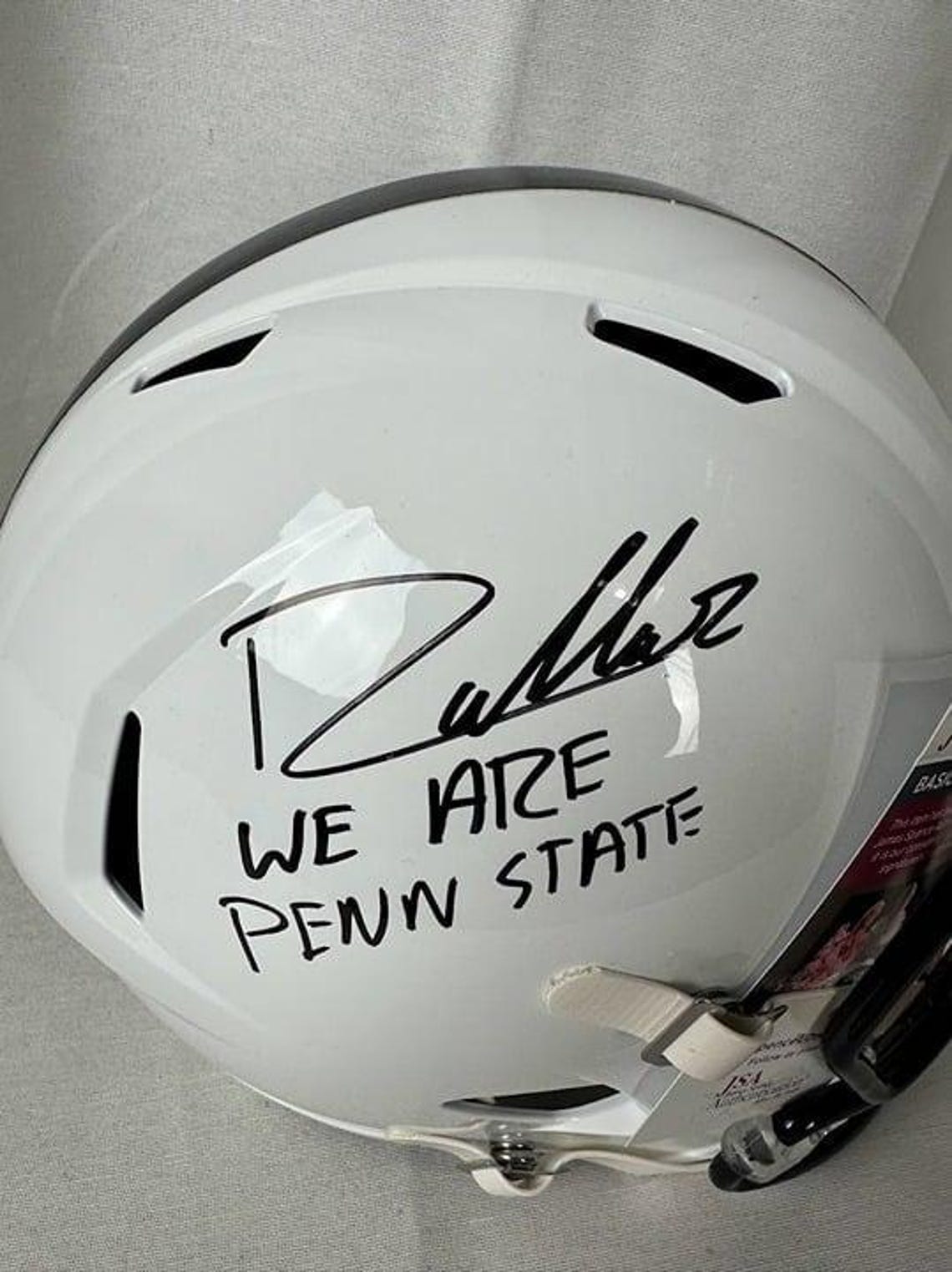 Drew Allar Signed "we Are Penn State" Autographed Full Size Rep Helmet ...