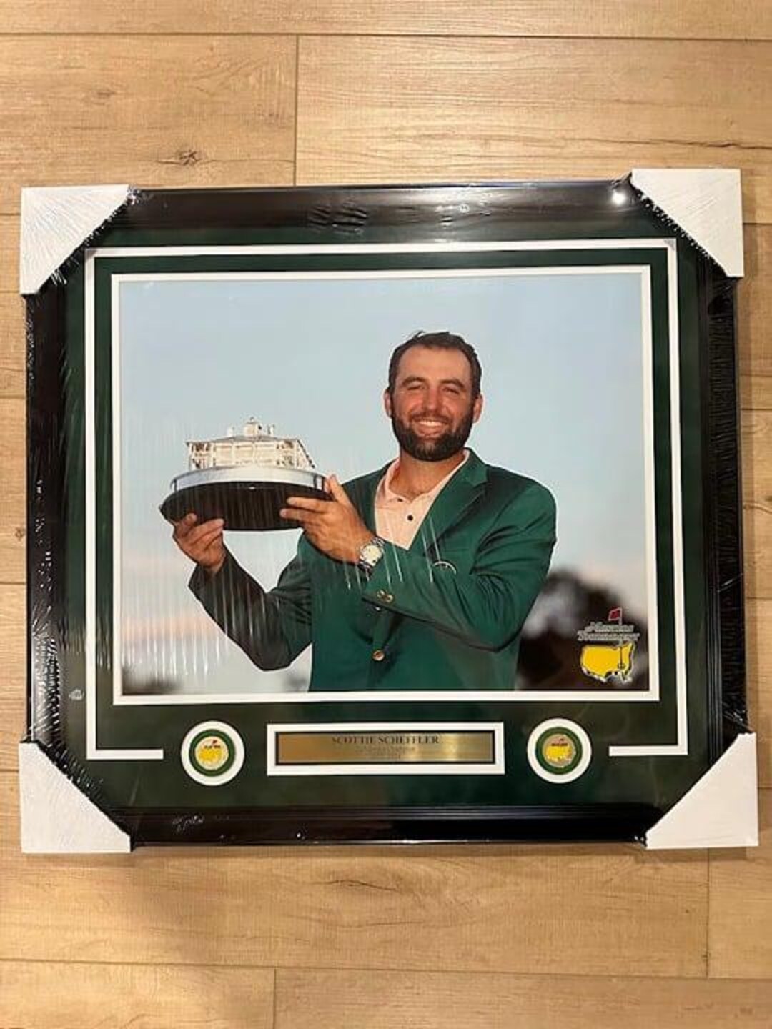 Scottie Scheffler Master 16x20 Photo Trophy Framed Golf - Etsy