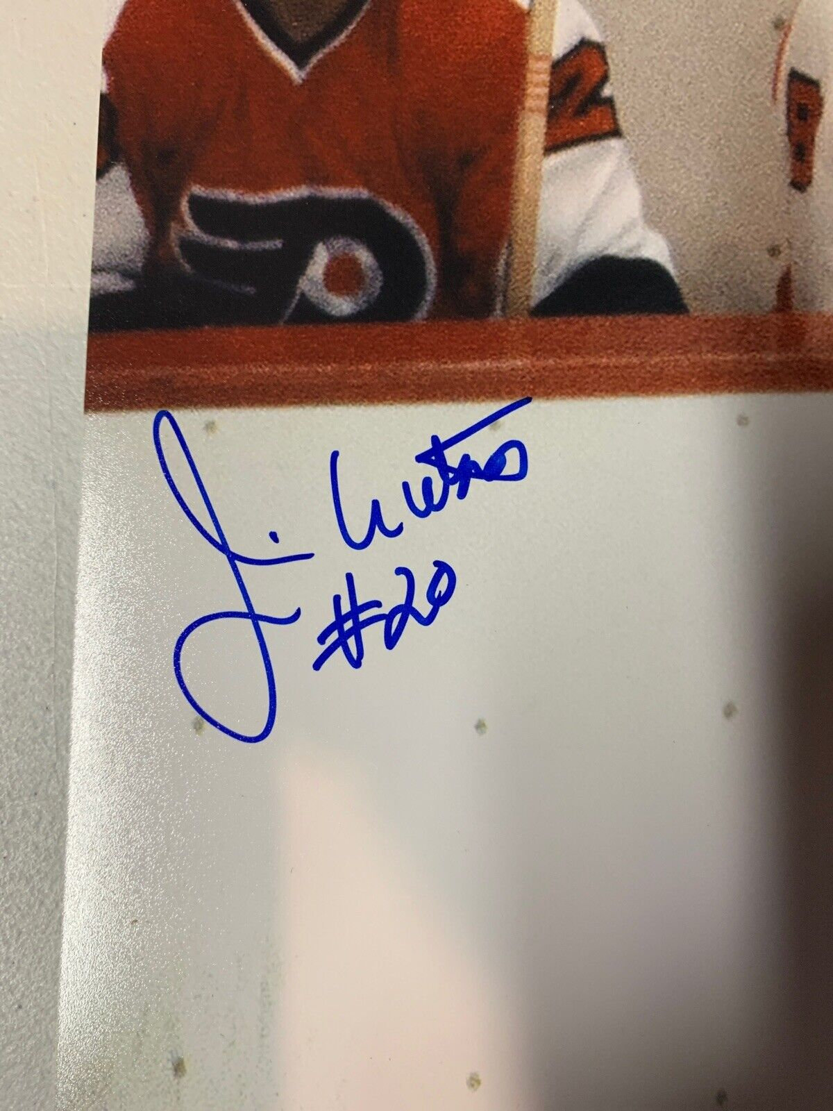 Bobby Clarke Barber Leach Kelly Watson Flyers Autographed Signed 16x20 ...