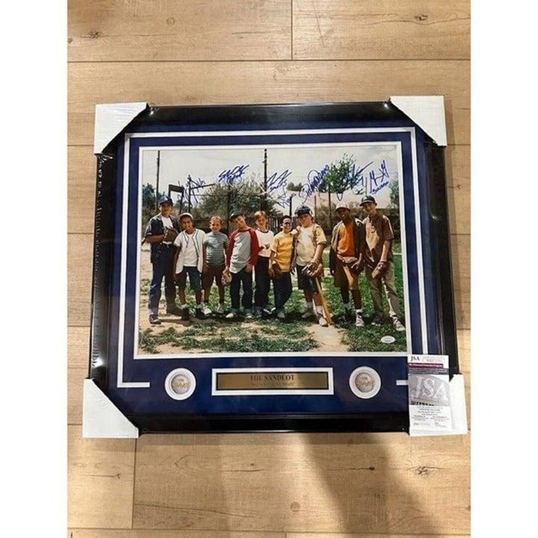 The Sandlot Autograph Signed 8 Cast Members Inscribed 16x20 Photo ...