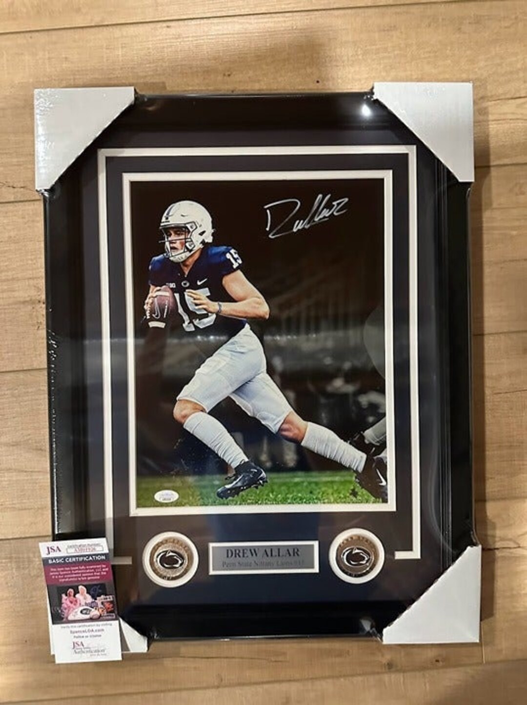 Drew Allar Signed Autographed Penn State Nittany Lions 11x14 Photo ...