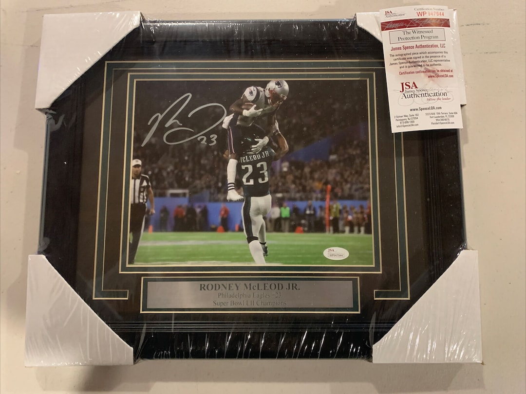 Rodney Mcleod Jr Autograph Signed Philadelphia Eagles Super Bowl LII ...