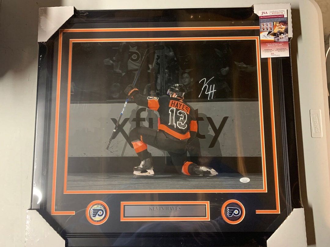 Kevin Hayes Autograph Signed Philadelphia Flyers Spotlight 16x20 Framed ...