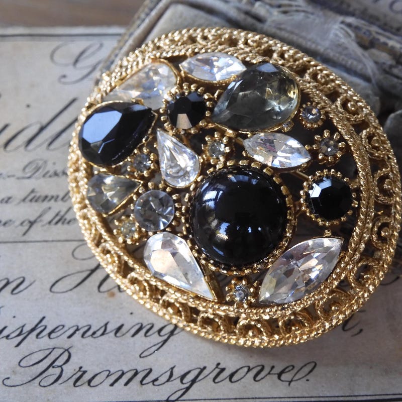 Signed Art Brooch - Etsy