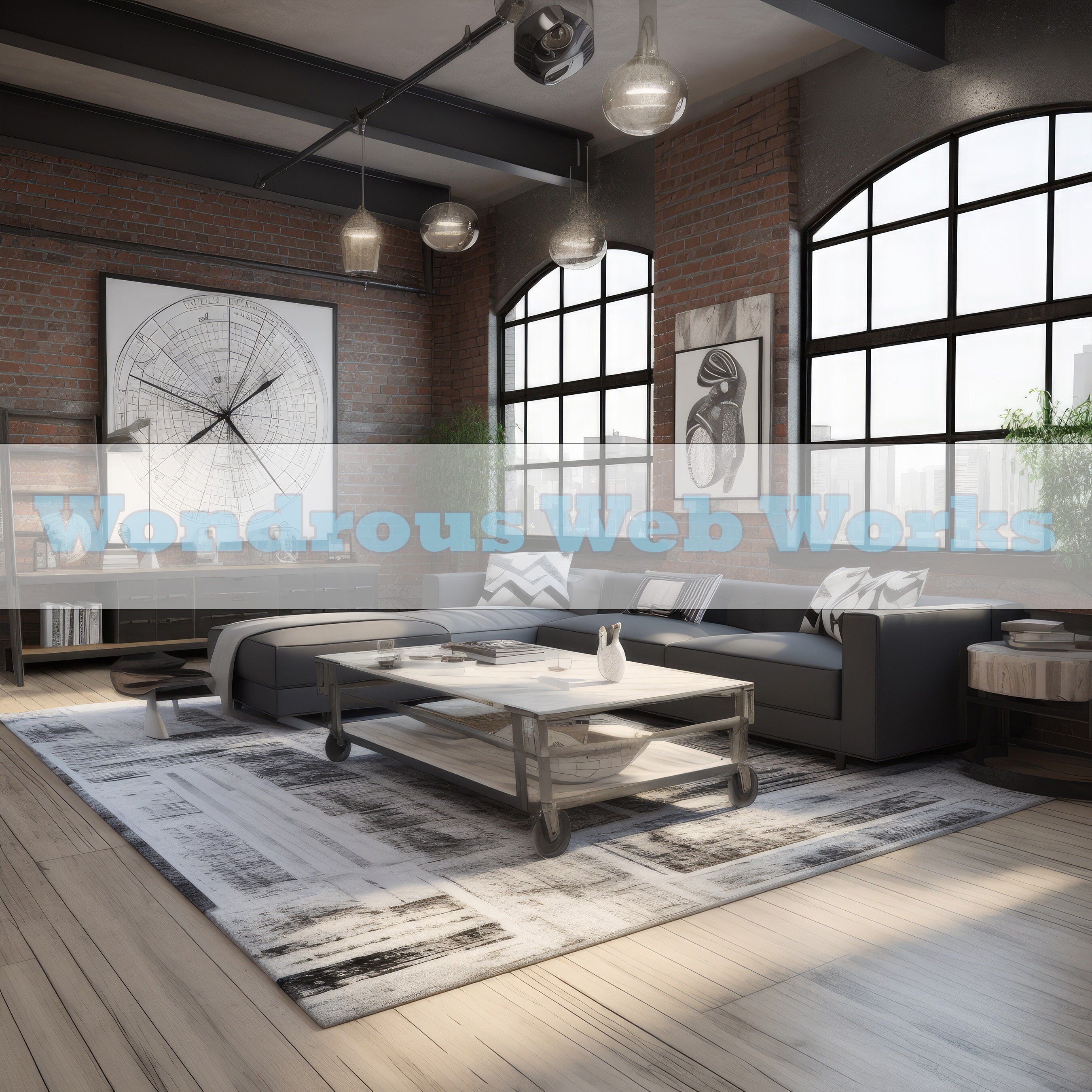 10 Stunning Industrial Loft Digital Photography Backdrops: Exposed ...