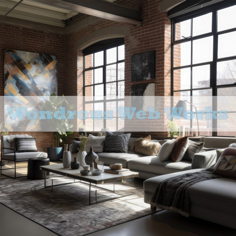 10 Stunning Industrial Loft Digital Photography Backdrops: Exposed ...